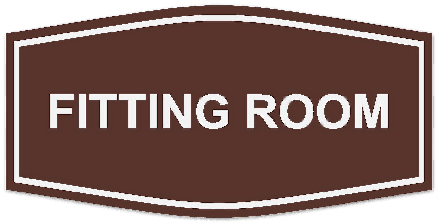 Signs ByLITA Fancy Fitting Room Sign - Laser-Engraved Lettering ...
