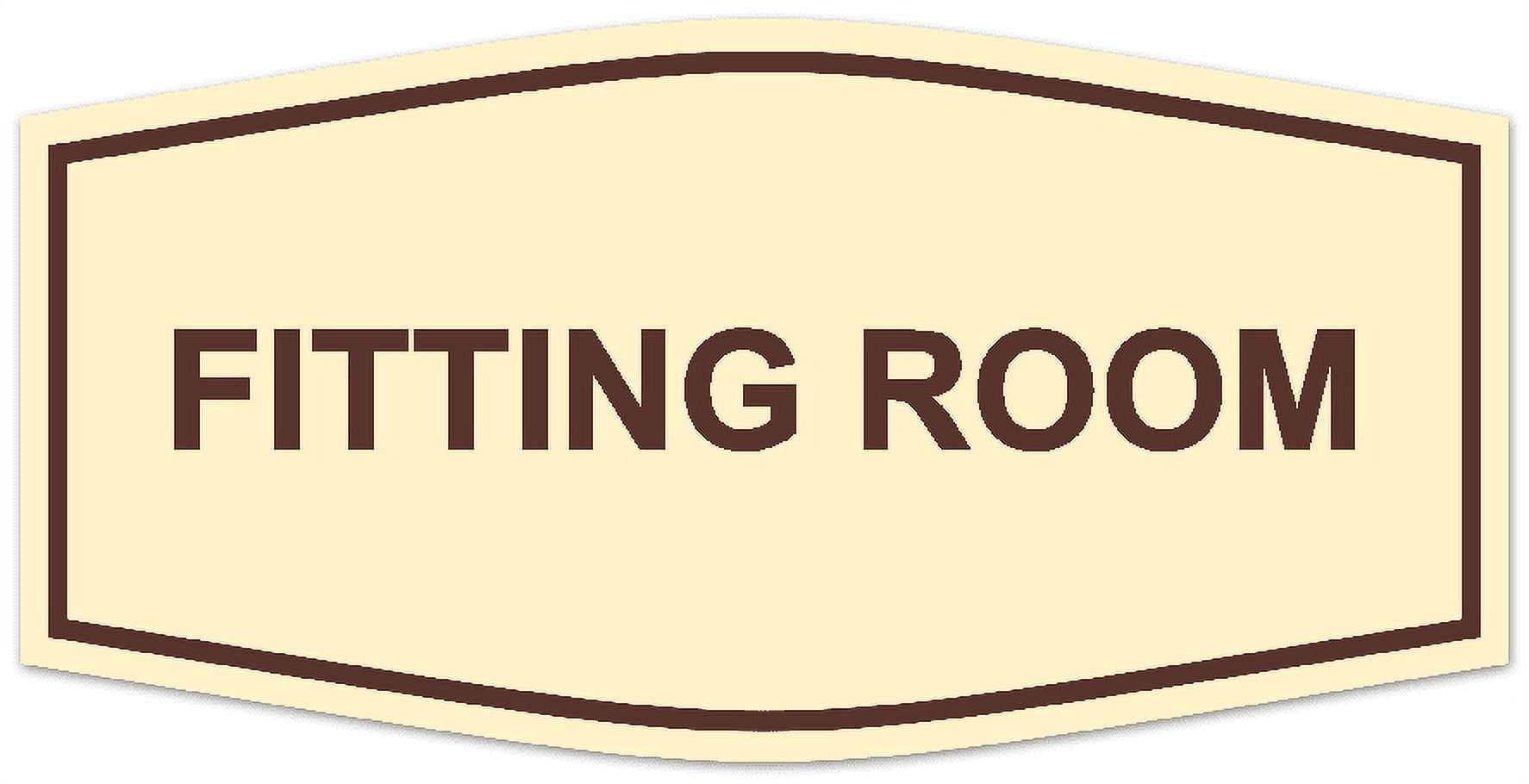 Signs ByLITA Fancy Fitting Room Sign - Laser-Engraved Lettering ...