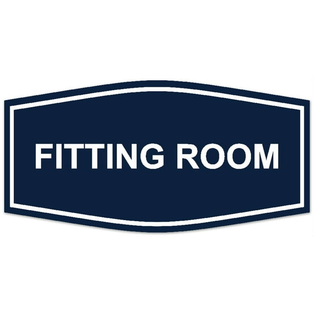 Signs ByLITA Fancy Fitting Room Sign - Laser-Engraved Lettering ...
