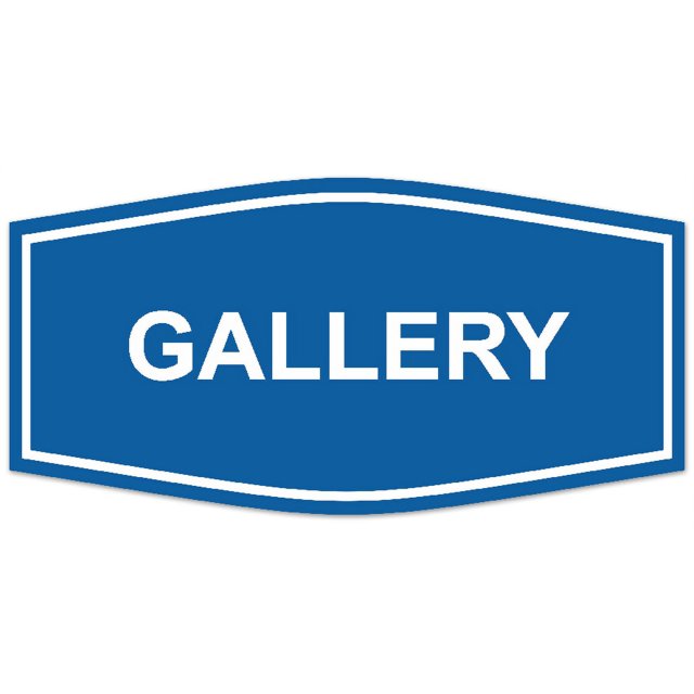 Signs ByLITA Fancy Gallery Sign - Laser-Engraved Lettering | Durable ...