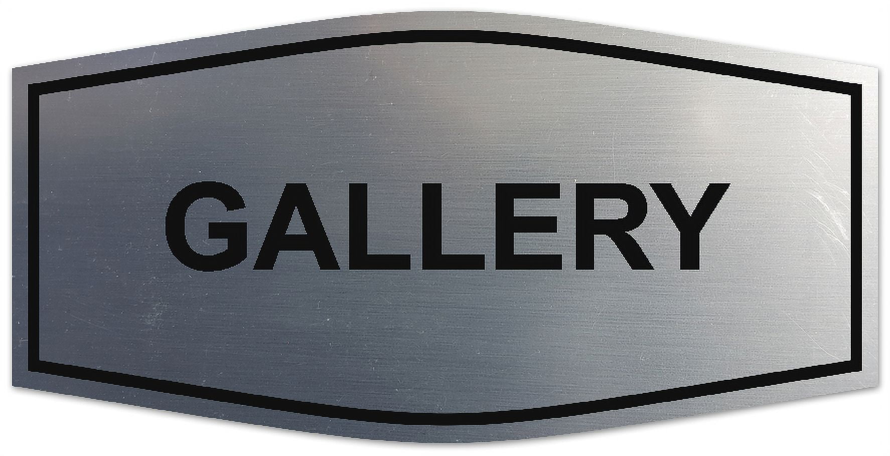 Signs ByLITA Fancy Gallery Sign - Laser-Engraved Lettering | Durable ...
