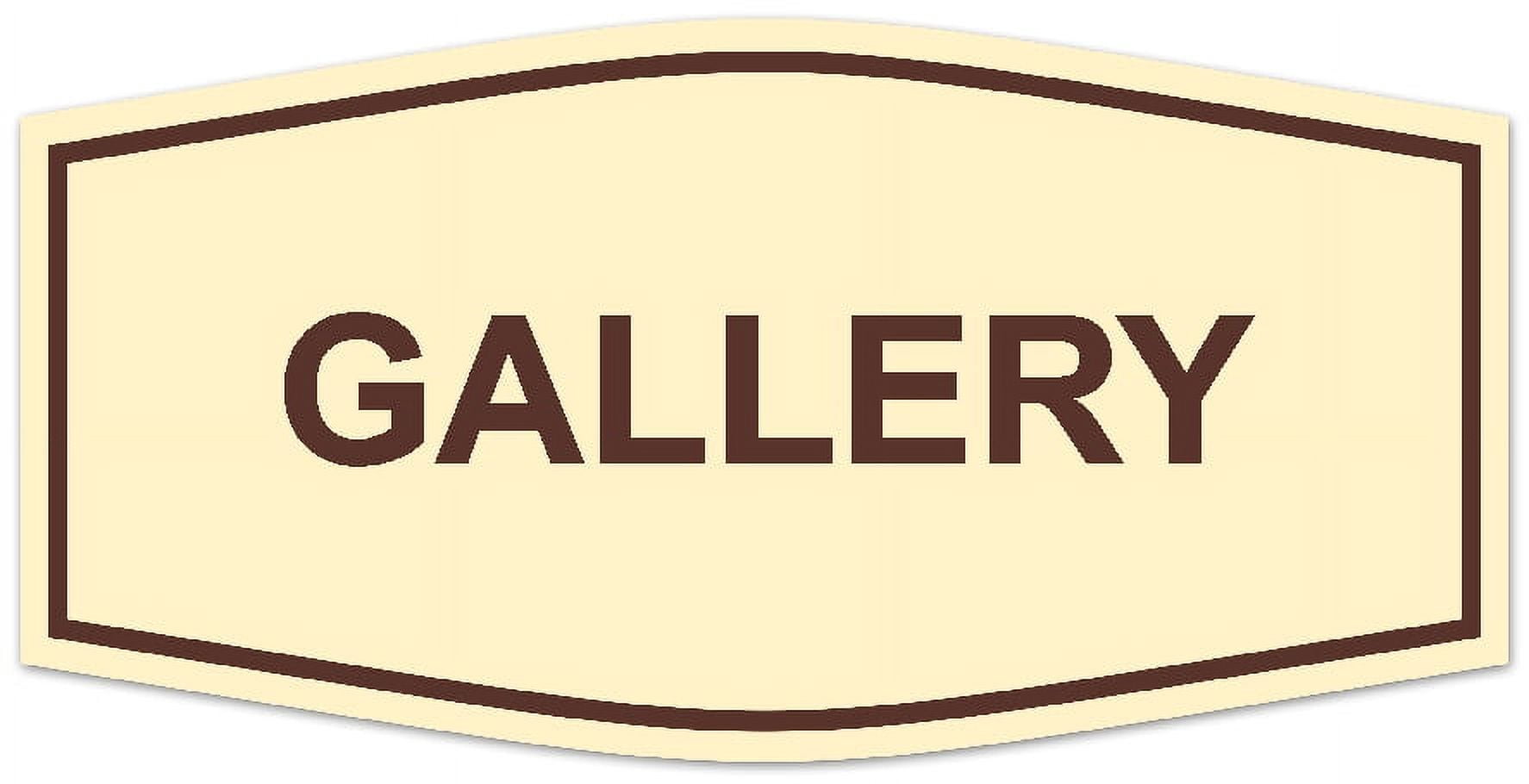 Signs ByLITA Fancy Gallery Sign - Laser-Engraved Lettering | Durable ...