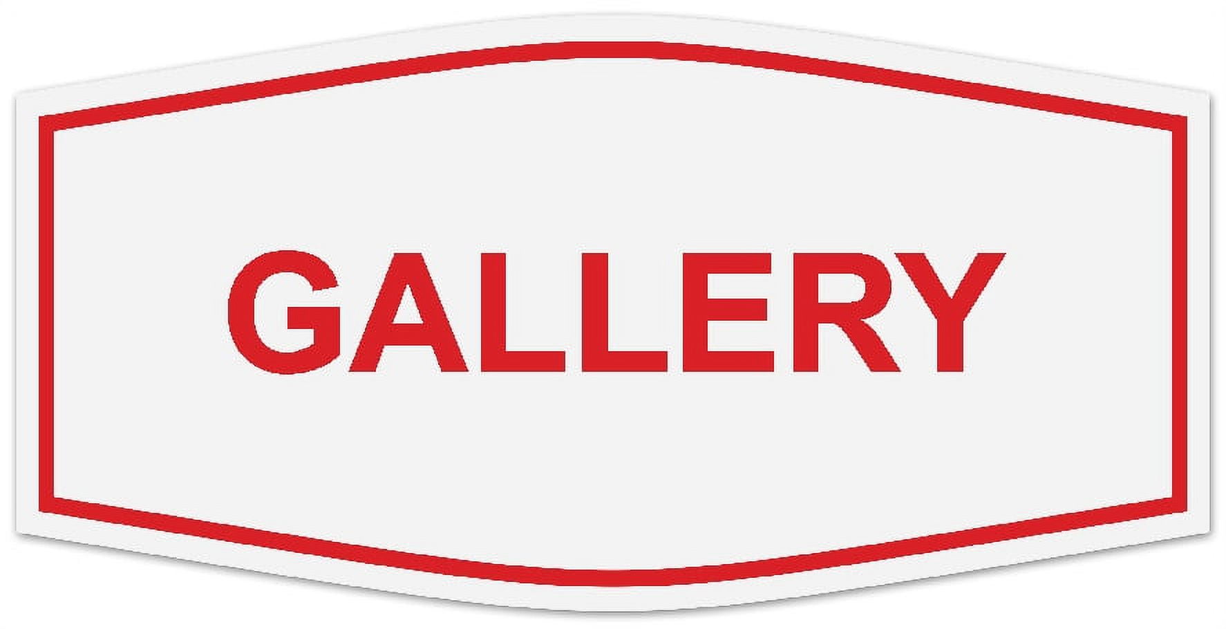 Signs ByLITA Fancy Gallery Sign - Laser-Engraved Lettering | Durable ...