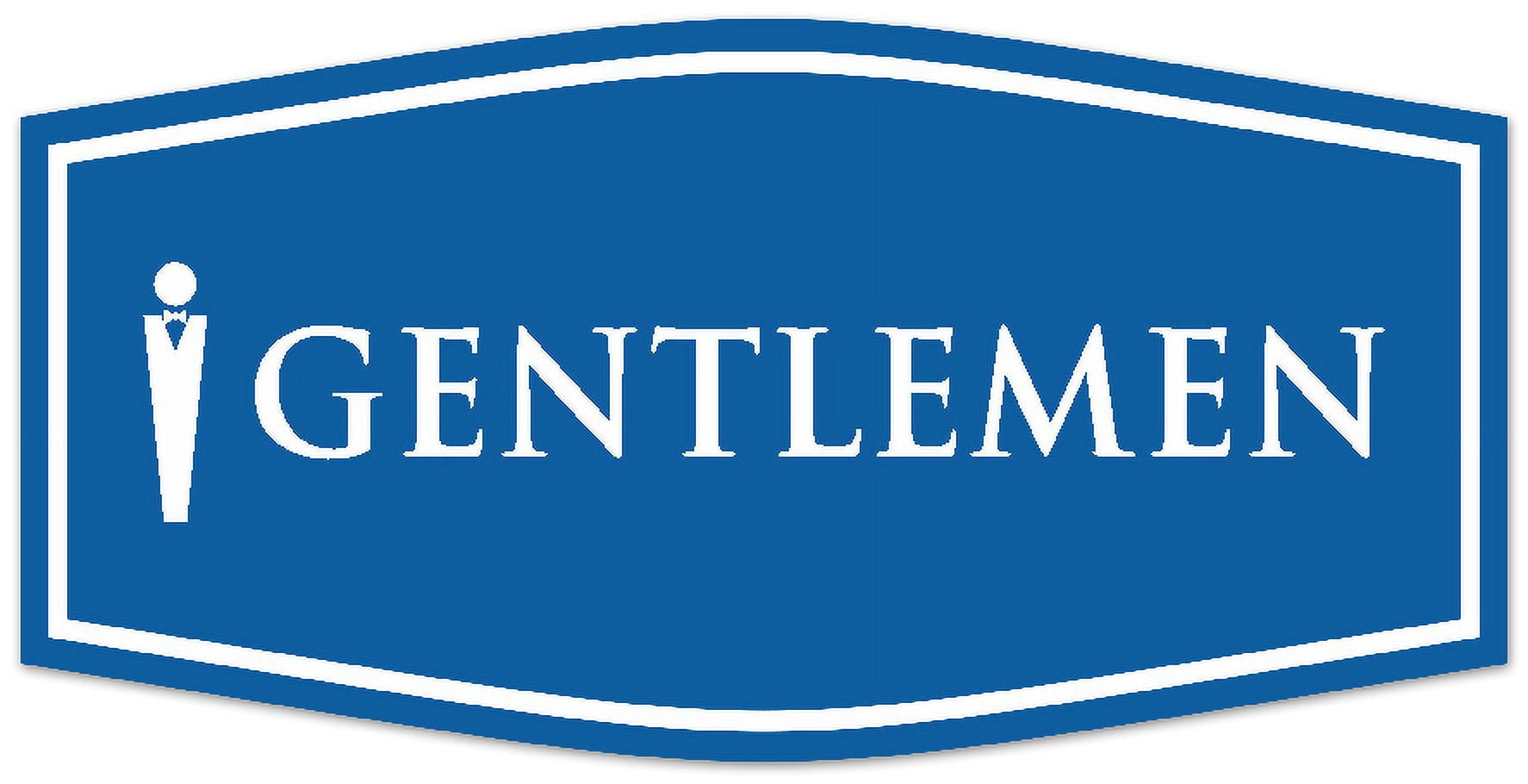 Signs ByLITA Fancy Gentleman figurine Sign - Laser-Engraved Lettering ...
