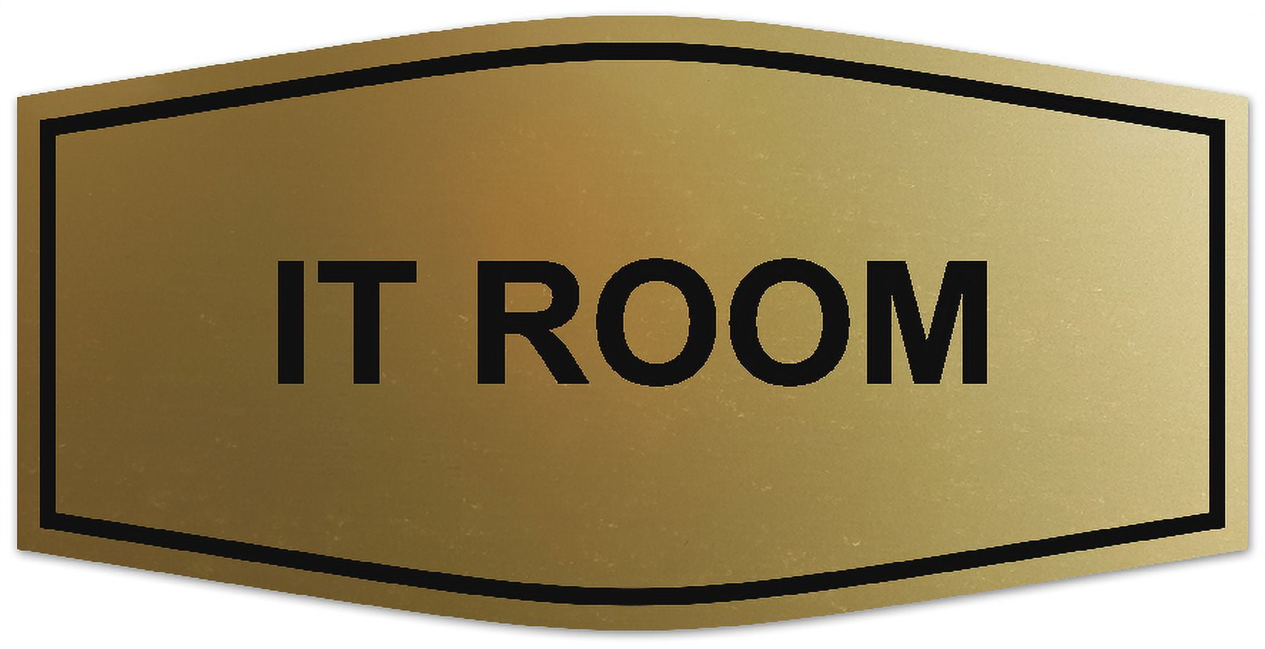 Signs ByLITA Fancy IT Room Sign - Laser-Engraved Lettering | Durable ...