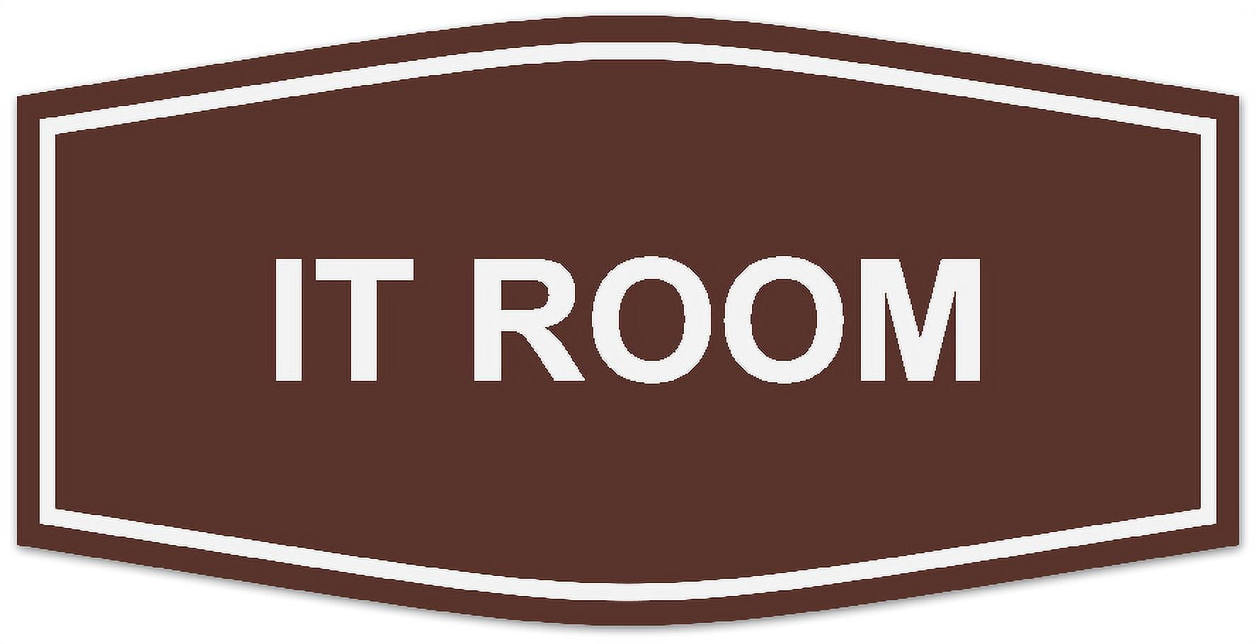 Signs ByLITA Fancy IT Room Sign - Laser-Engraved Lettering | Durable ...