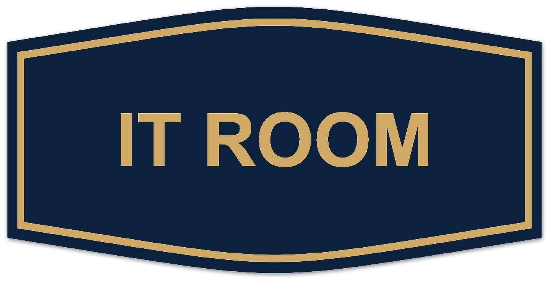 Signs ByLITA Fancy IT Room Sign - Laser-Engraved Lettering | Durable ...