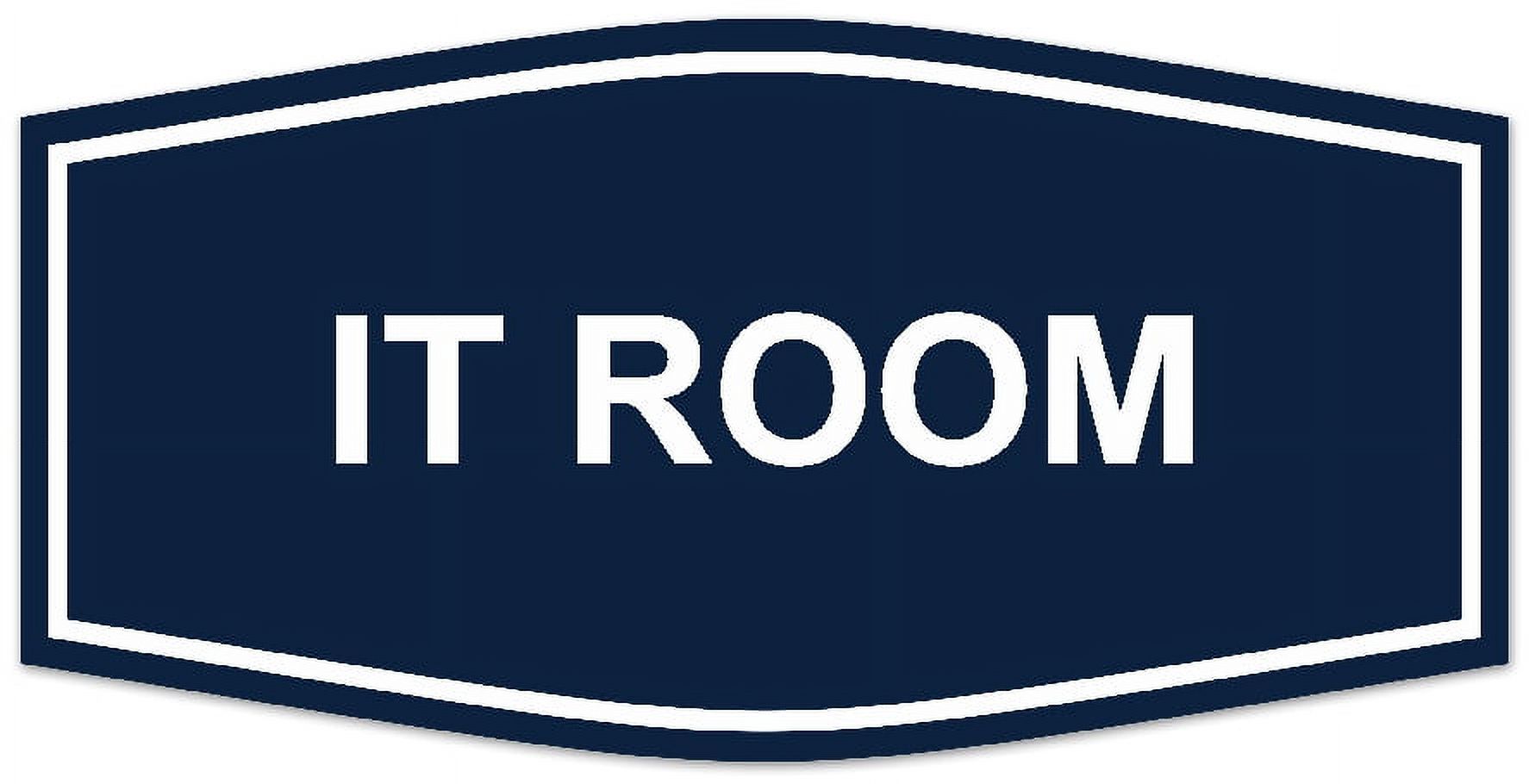 Signs ByLITA Fancy IT Room Sign - Laser-Engraved Lettering | Durable ...