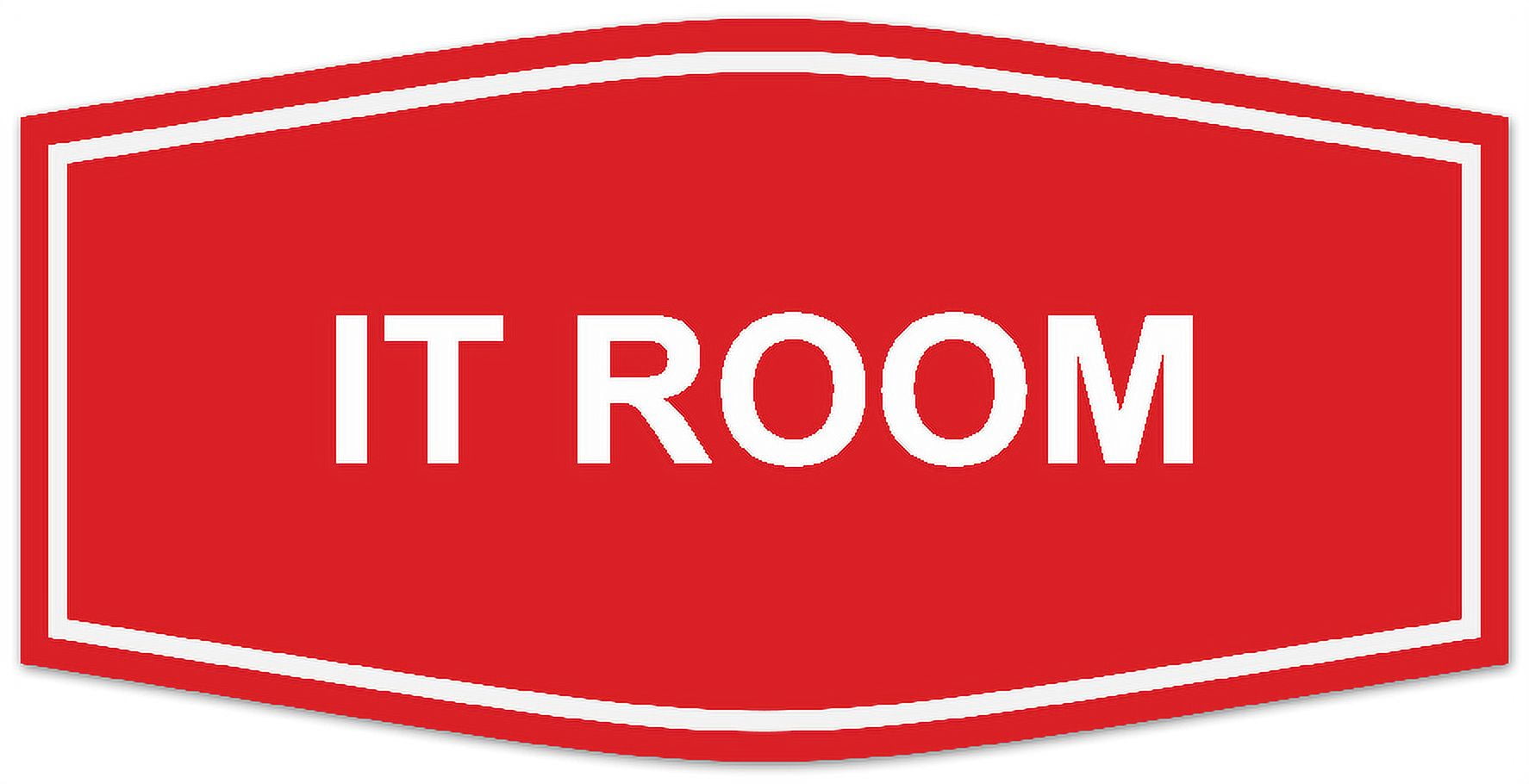 Signs ByLITA Fancy IT Room Sign - Laser-Engraved Lettering | Durable ...