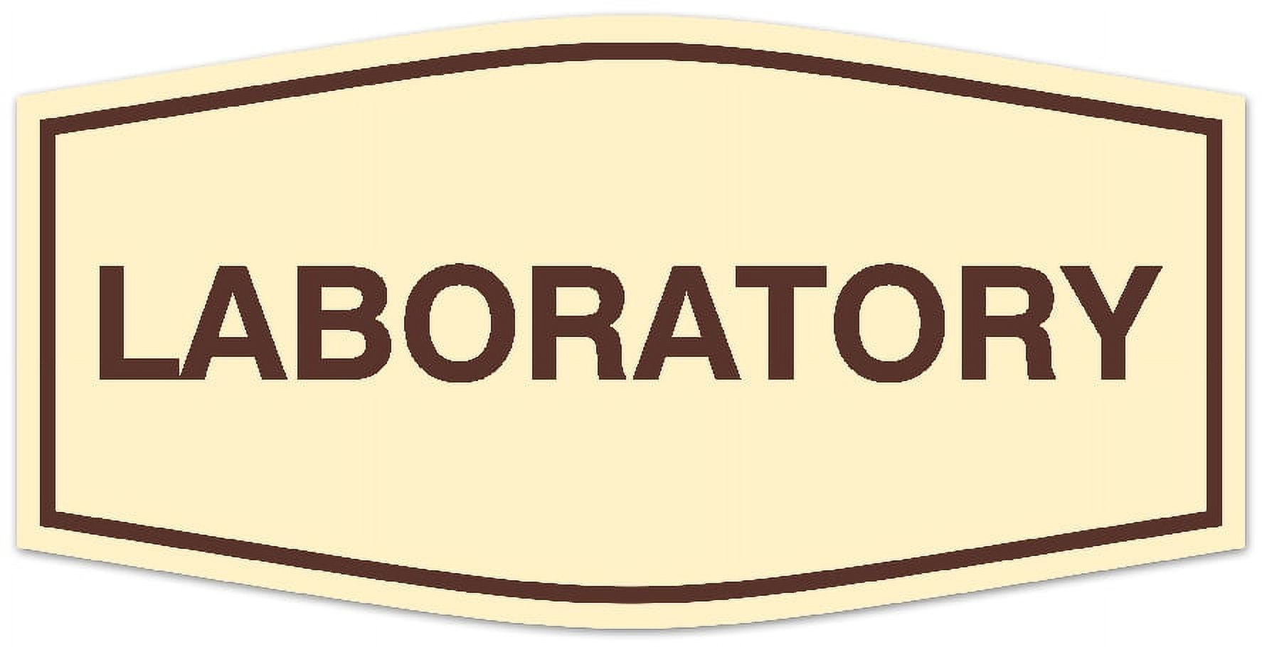 Signs ByLITA Fancy Laboratory Sign - Laser-Engraved Lettering | Durable ...