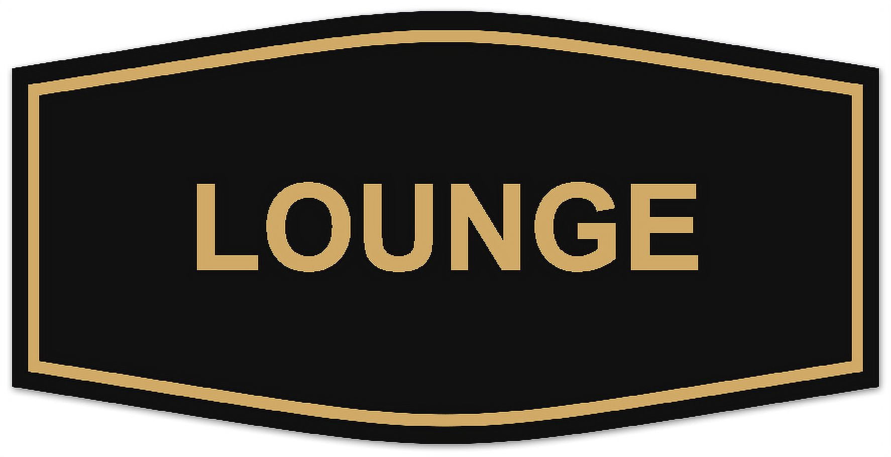 Signs ByLITA Fancy Lounge Sign - Laser-Engraved Lettering | Durable ABS ...
