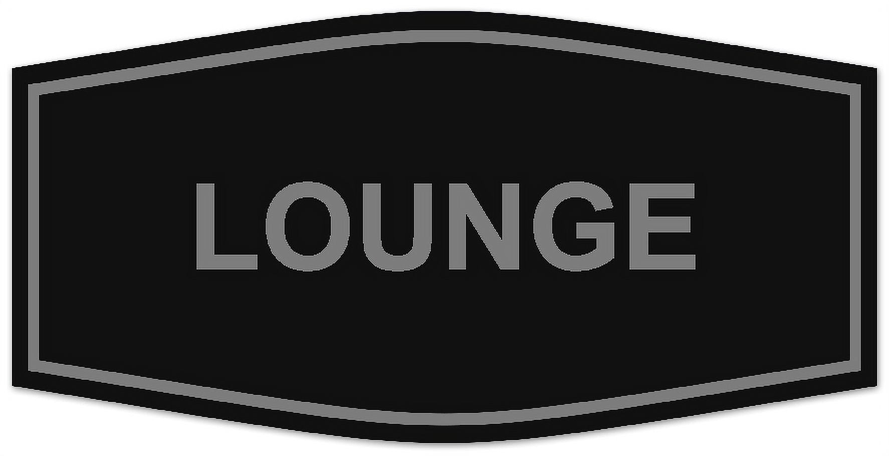 Signs ByLITA Fancy Lounge Sign - Laser-Engraved Lettering | Durable ABS ...