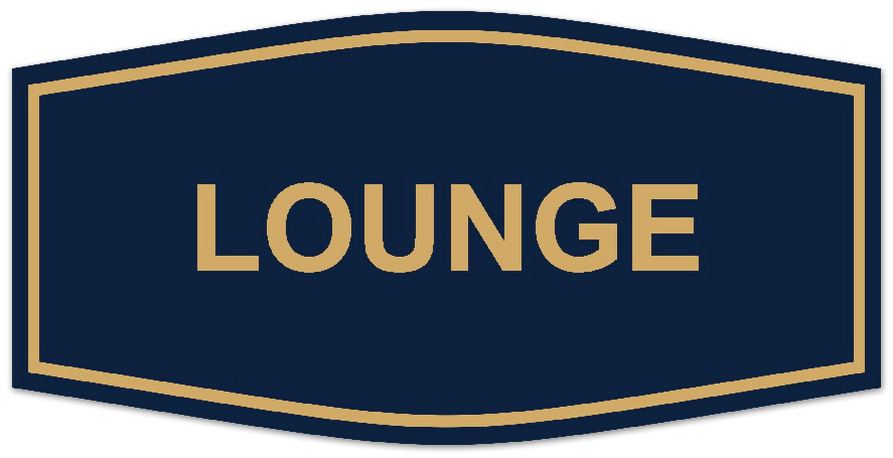 Signs ByLITA Fancy Lounge Sign - Laser-Engraved Lettering | Durable ABS ...