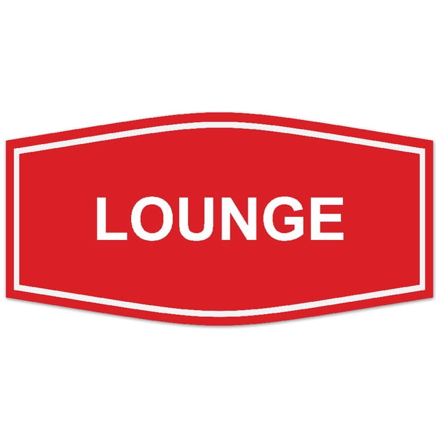 Signs ByLITA Fancy Lounge Sign - Laser-Engraved Lettering | Durable ABS ...