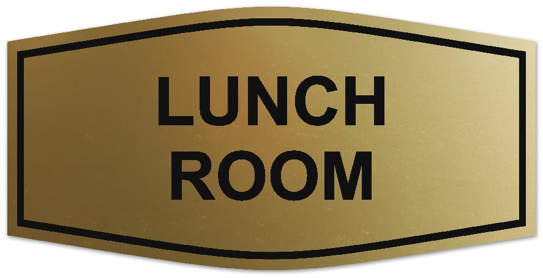 Signs ByLITA Fancy Lunch Room Sign - Laser-Engraved Lettering | Durable ...