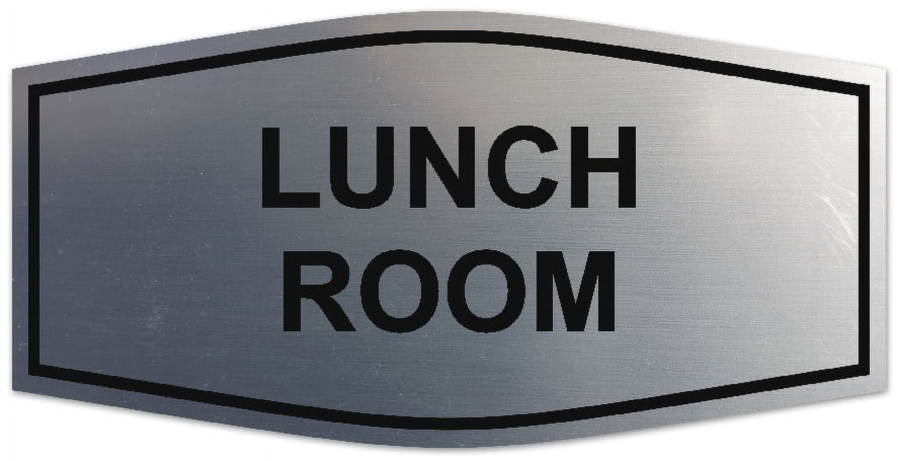 Signs ByLITA Fancy Lunch Room Sign - Laser-Engraved Lettering | Durable ...
