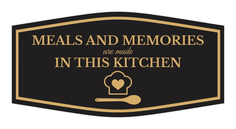 Signs ByLITA Fancy Meals and Memories are Made In this Kitchen Sign ...