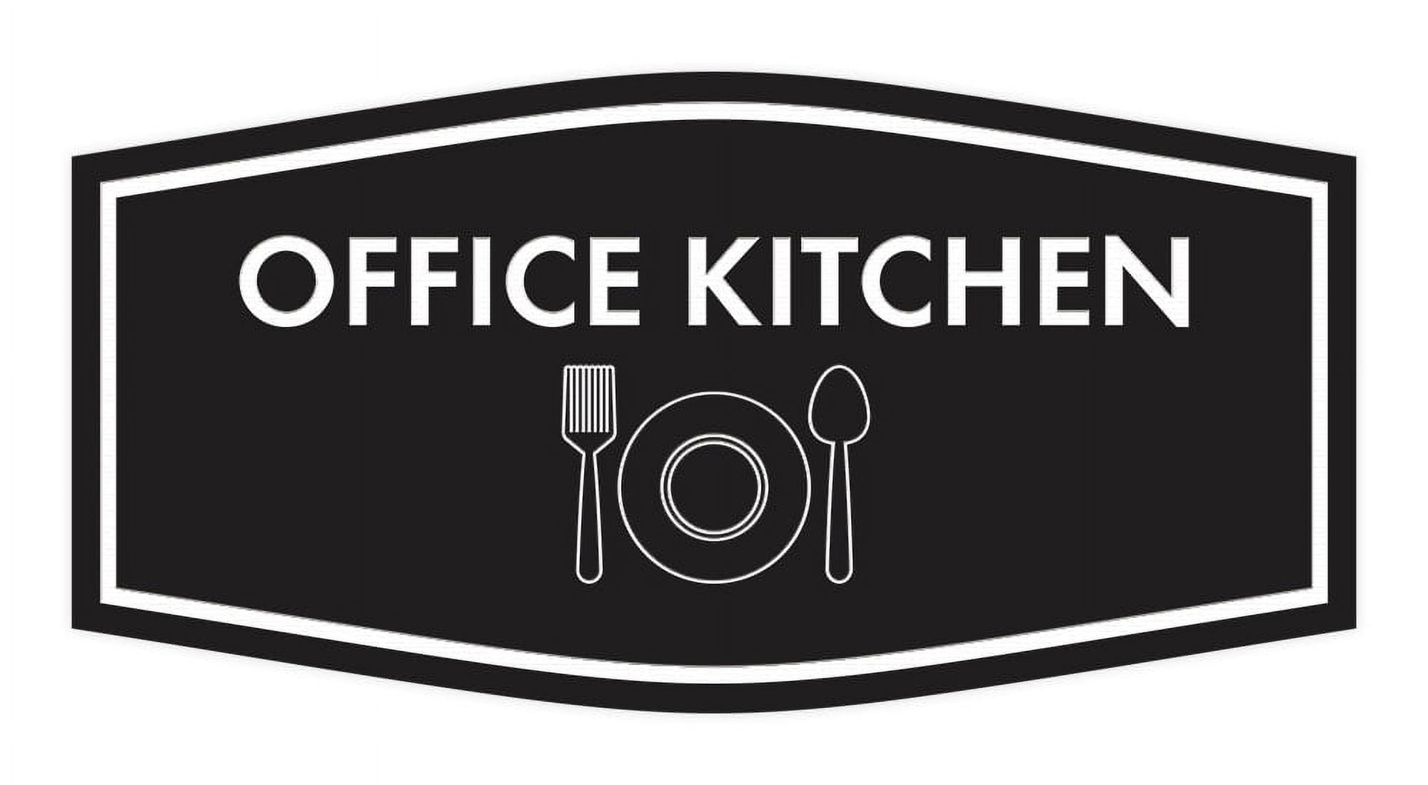 Signs ByLITA Fancy Office Kitchen Vector Sign - Kitchen Signs | Durable ...