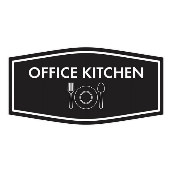Signs ByLITA Fancy Office Kitchen Vector Sign - Kitchen Signs | Durable ...