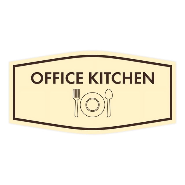 Signs ByLITA Fancy Office Kitchen Vector Sign - Kitchen Signs | Durable ...