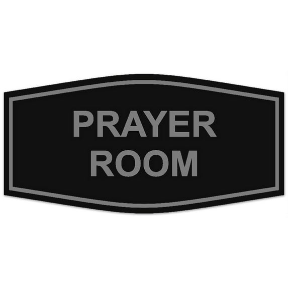 Signs ByLITA Fancy Prayer Room Sign - Laser-Engraved Lettering ...