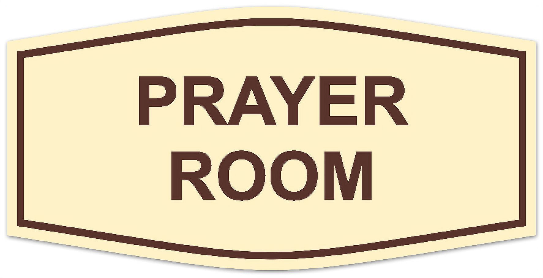Signs ByLITA Fancy Prayer Room Sign - Laser-Engraved Lettering ...