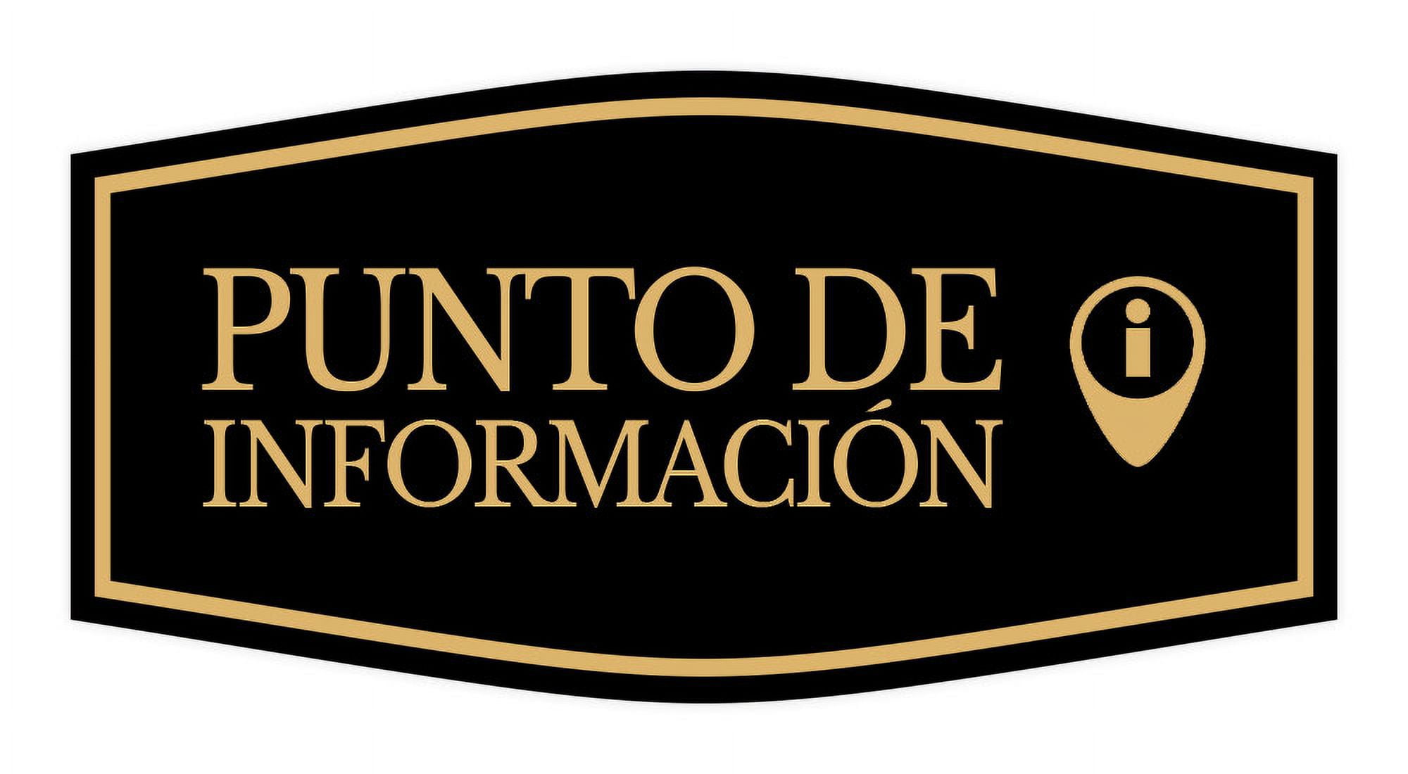 Signs ByLITA Fancy Punto de Informacion Easy Installation | Classroom ...