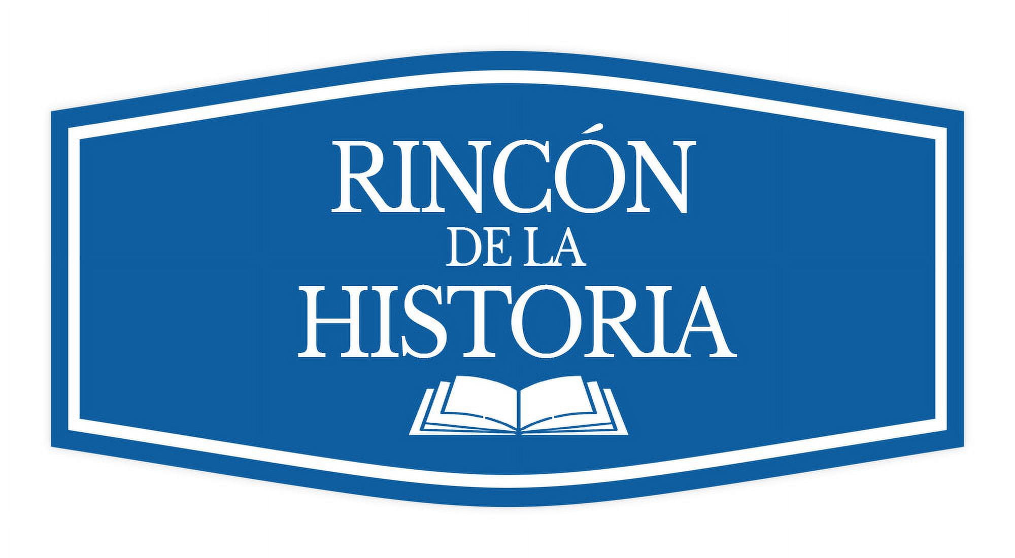 Signs ByLITA Fancy Rincón de la historia Easy Installation | Classroom ...