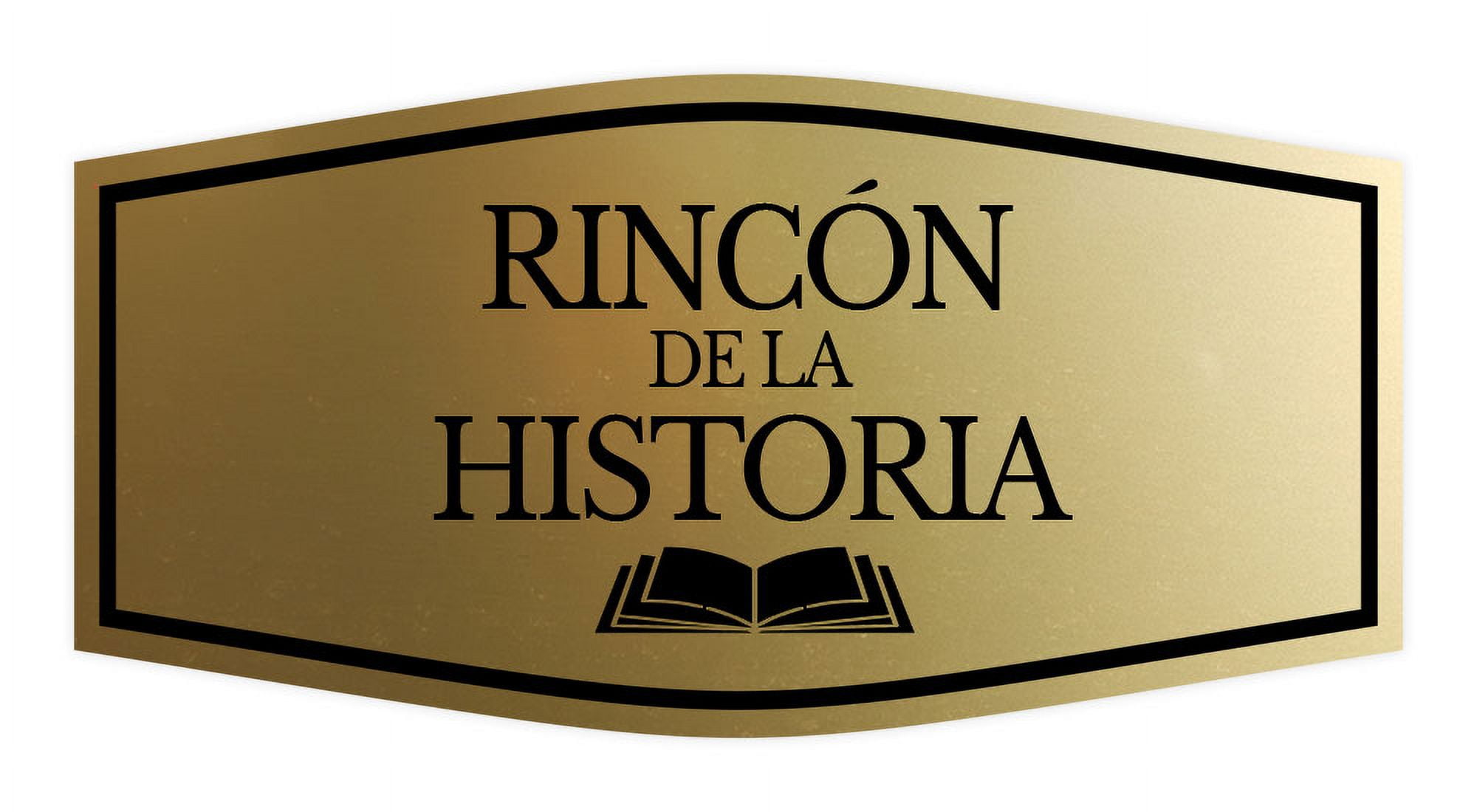 Signs ByLITA Fancy Rincón de la historia Easy Installation | Classroom ...