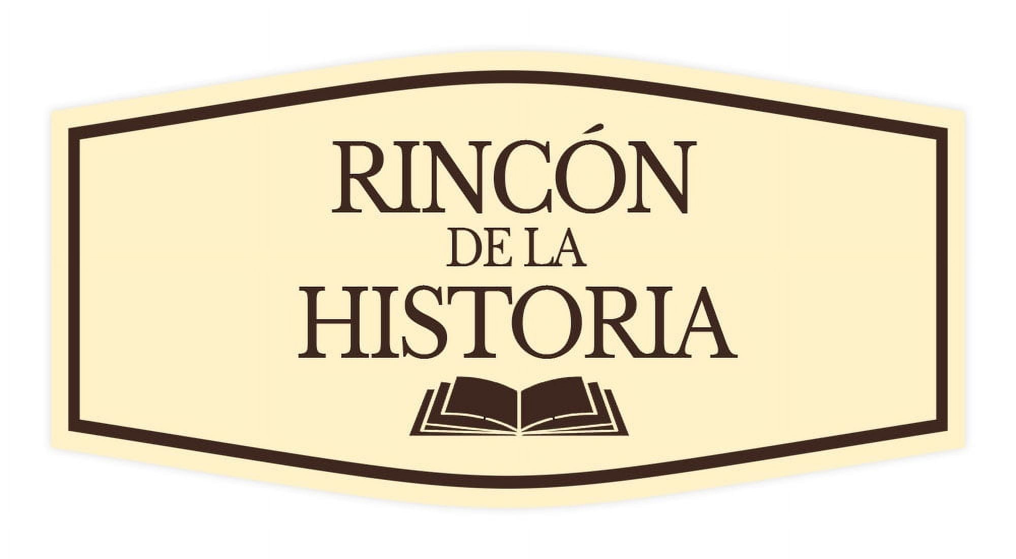 Signs ByLITA Fancy Rincón de la historia Easy Installation | Classroom ...