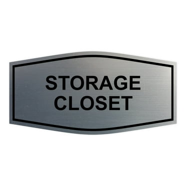 Classic Framed Please Keep Door Closed Sign (Brushed Gold) - Medium ...