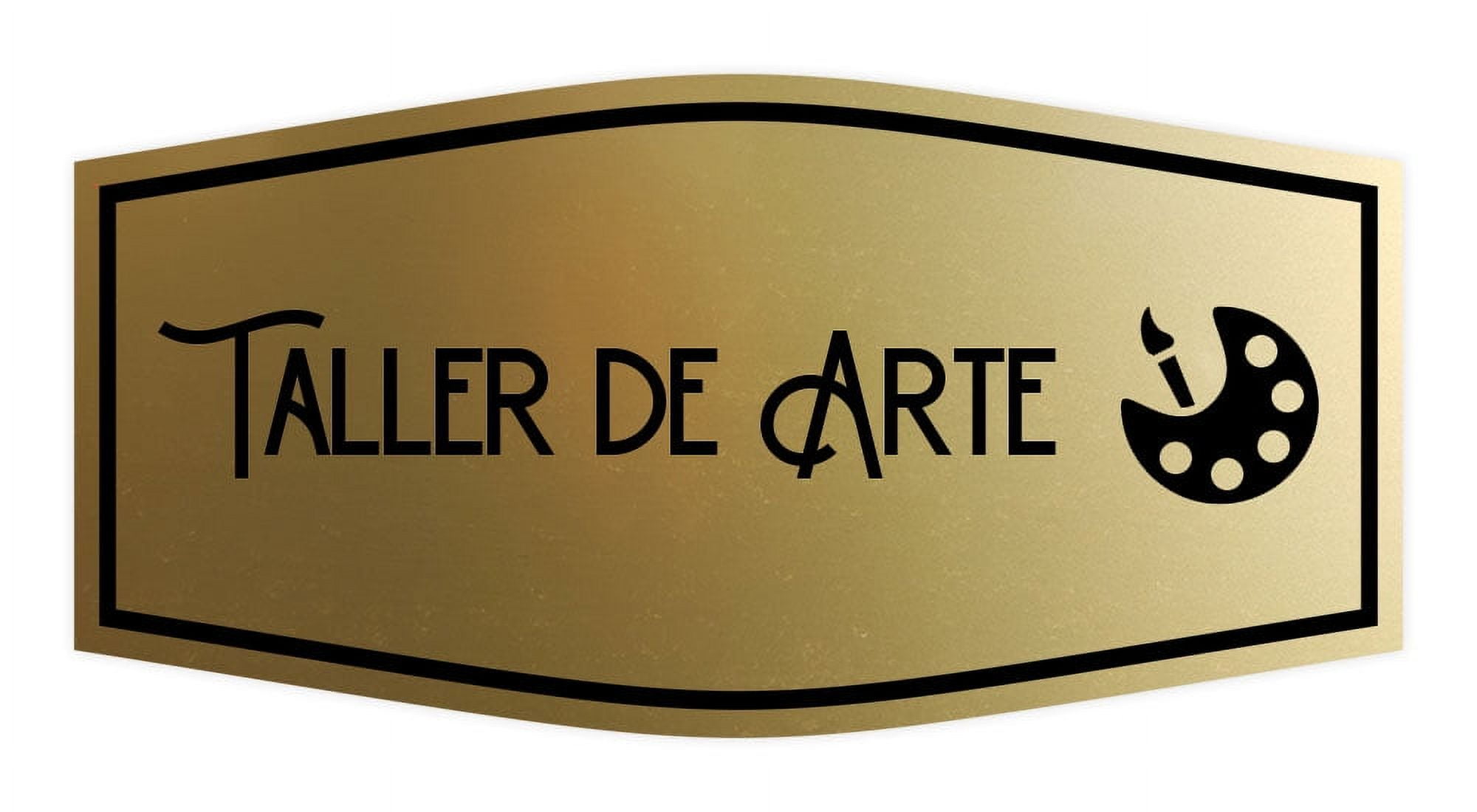 Signs ByLITA Fancy Taller de Arte Easy Installation | Classroom Decor ...