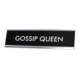 Signs ByLITA GOSSIP QUEEN Novelty Desk Sign - Walmart.com