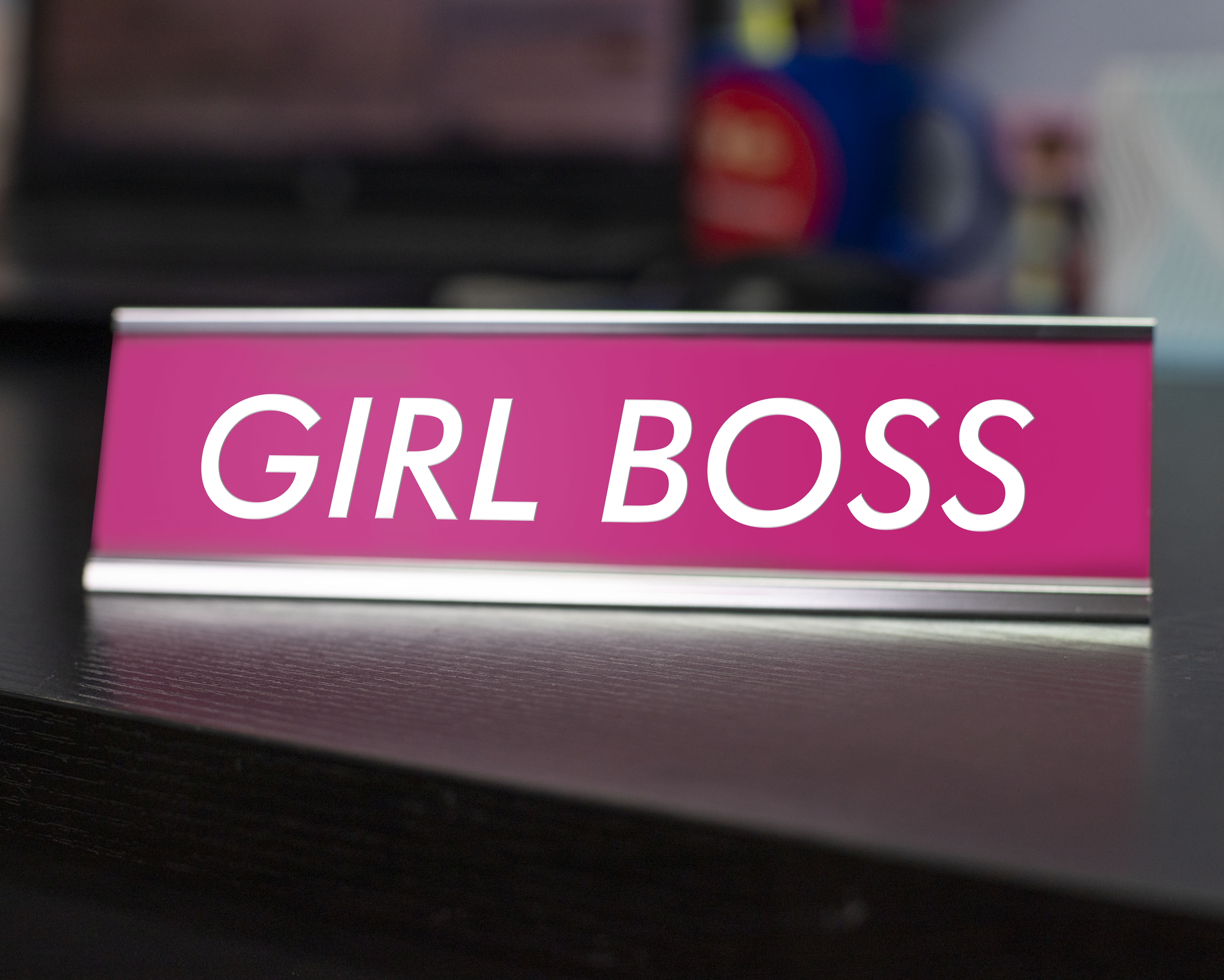 Signs ByLITA Girl Boss Novelty Desk Sign - Walmart.com