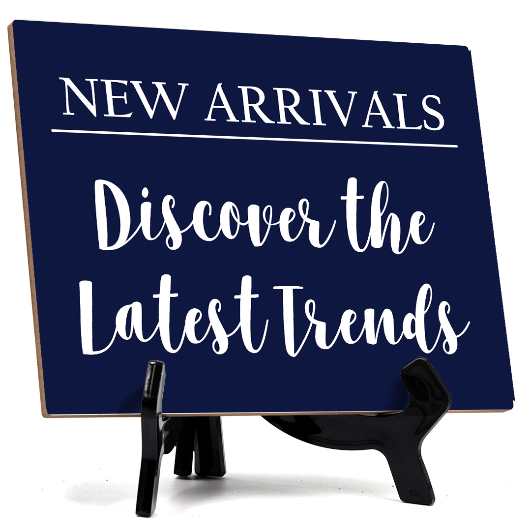 Signs ByLITA New Arrivals: Discover the Latest Trends Table Sign with ...