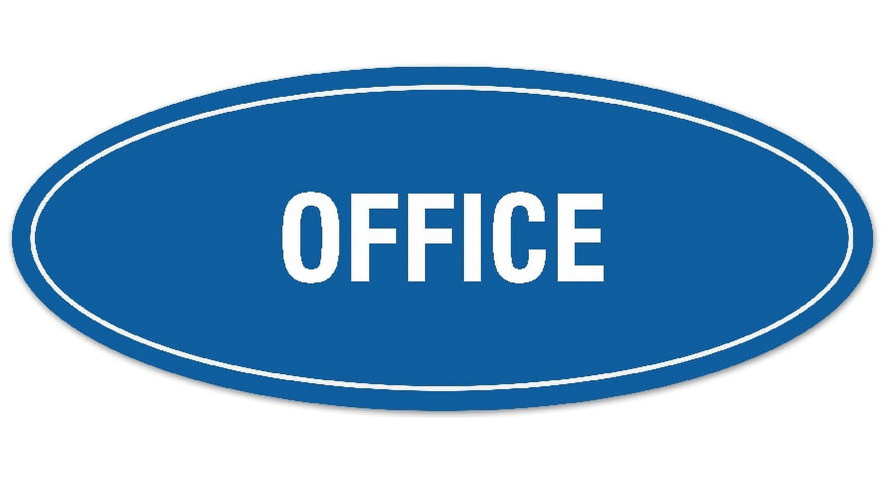 Signs ByLITA Oval Office Sign - Laser-Engraved Lettering | Durable ABS ...