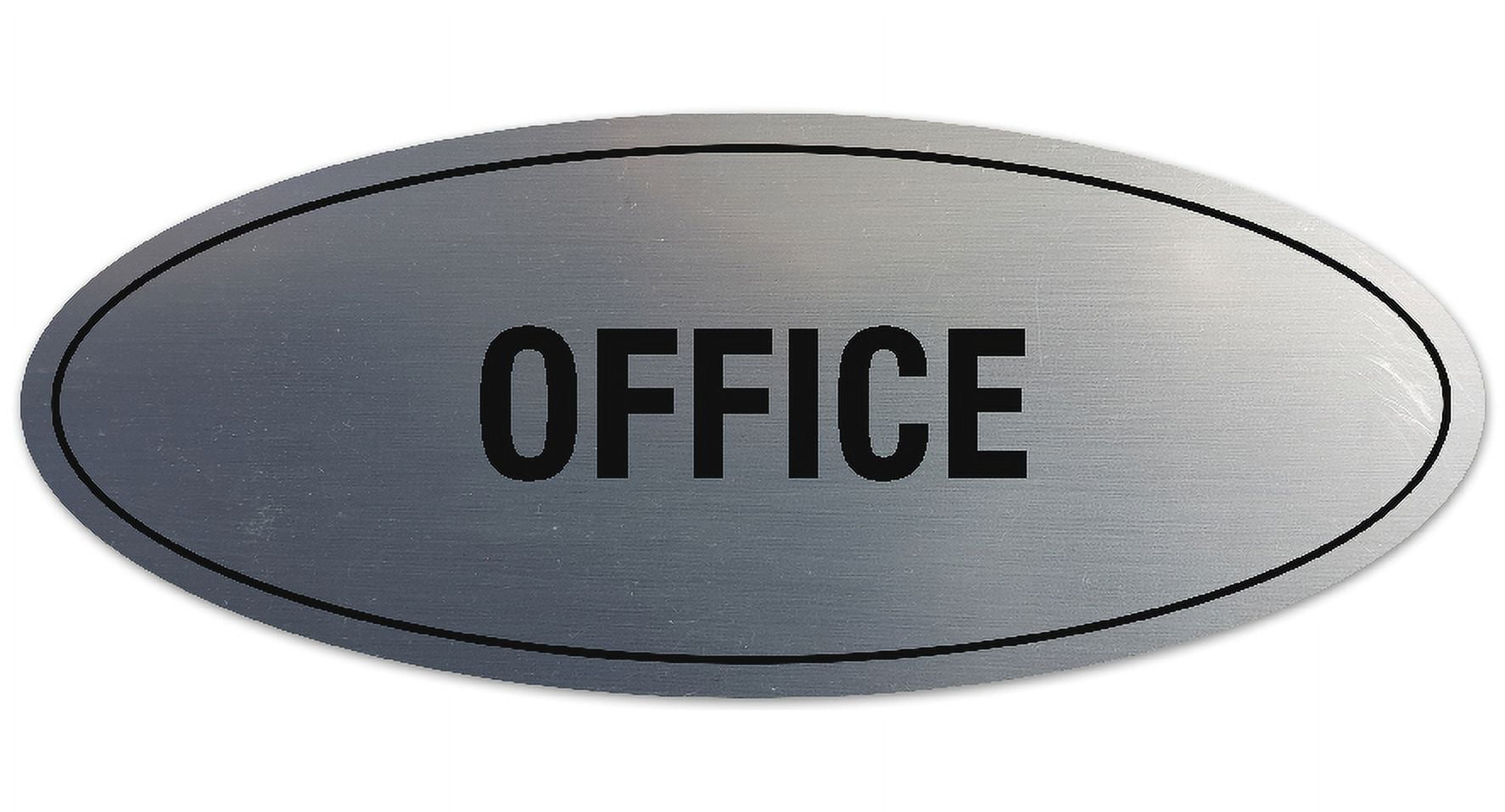 Signs ByLITA Oval Office Sign - Laser-Engraved Lettering | Durable ABS ...