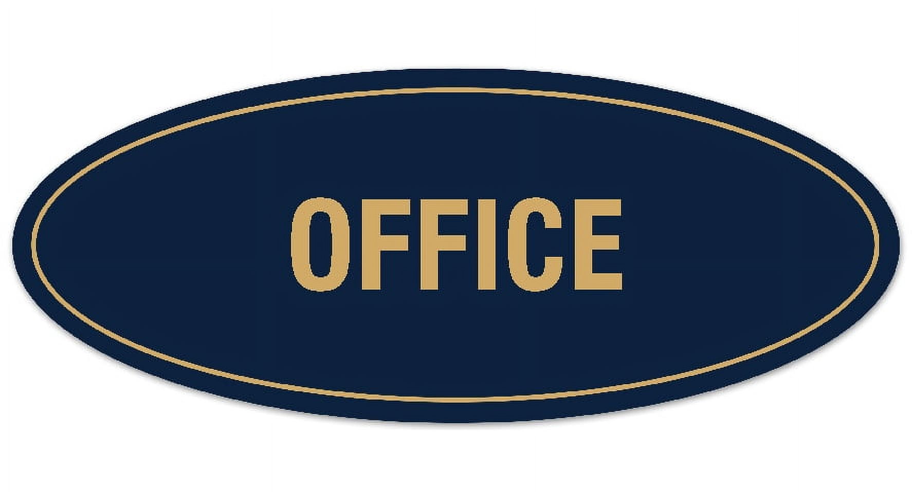 Signs ByLITA Oval Office Sign - Laser-Engraved Lettering | Durable ABS ...