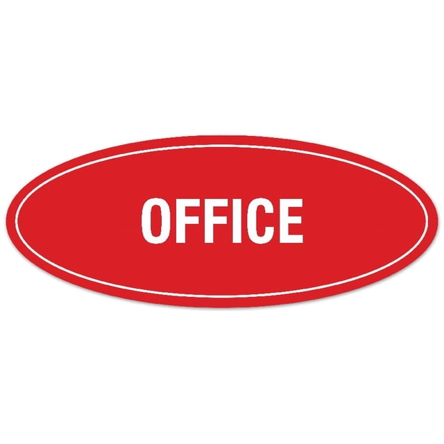 Signs ByLITA Oval Office Sign - Laser-Engraved Lettering | Durable ABS ...