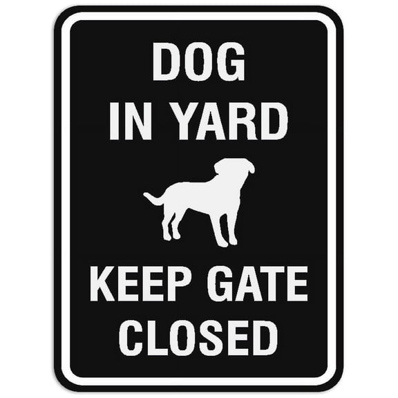 Keep Dogs Off Lawn Signs - Reflective Aluminum & Heavy Duty Options