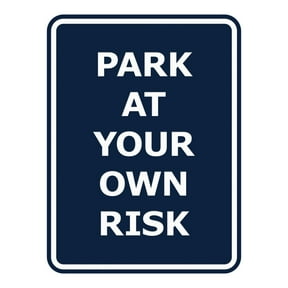 Signs ByLITA Portrait Round Slow Reduce Speed When Entering Parking Lot ...