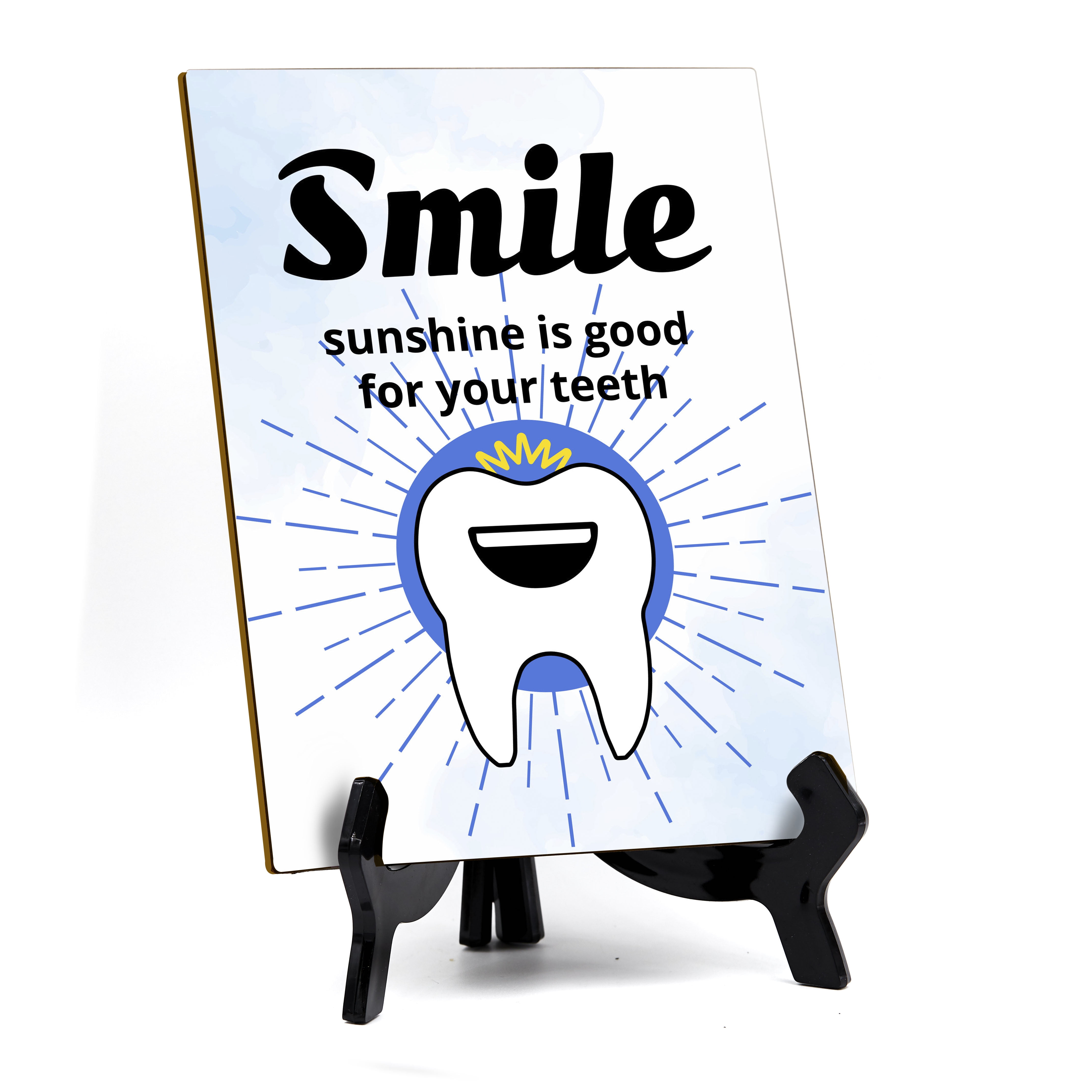 Signs ByLITA Smile Sunshine is Good For Your Teeth Dental Office Decor ...