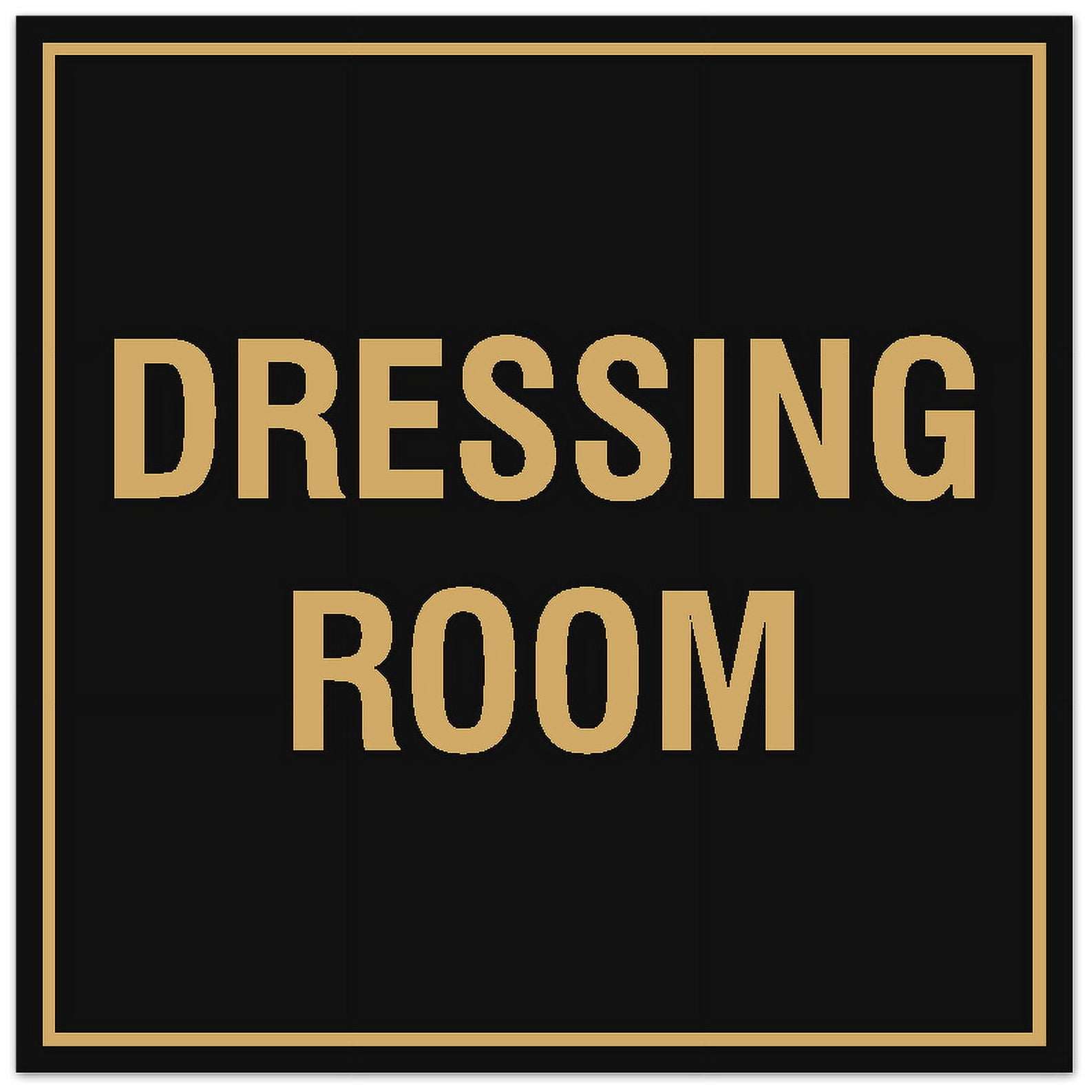 Signs ByLITA Square Dressing Room Sign - Easy Installation | Durable ...