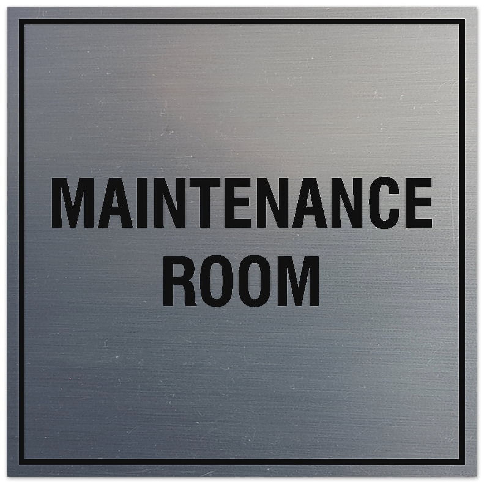 Signs ByLITA Square Conference Room Sign - Easy Installation | Durable ...