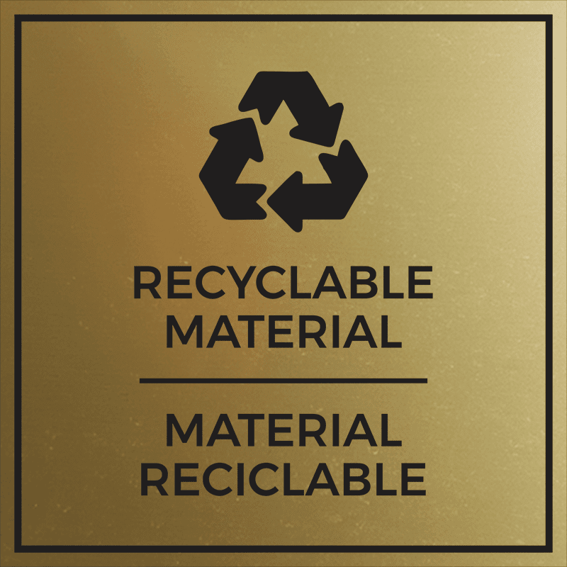 Signs ByLITA Square Recyclable Material Door or Wall Sign | Spanish ...