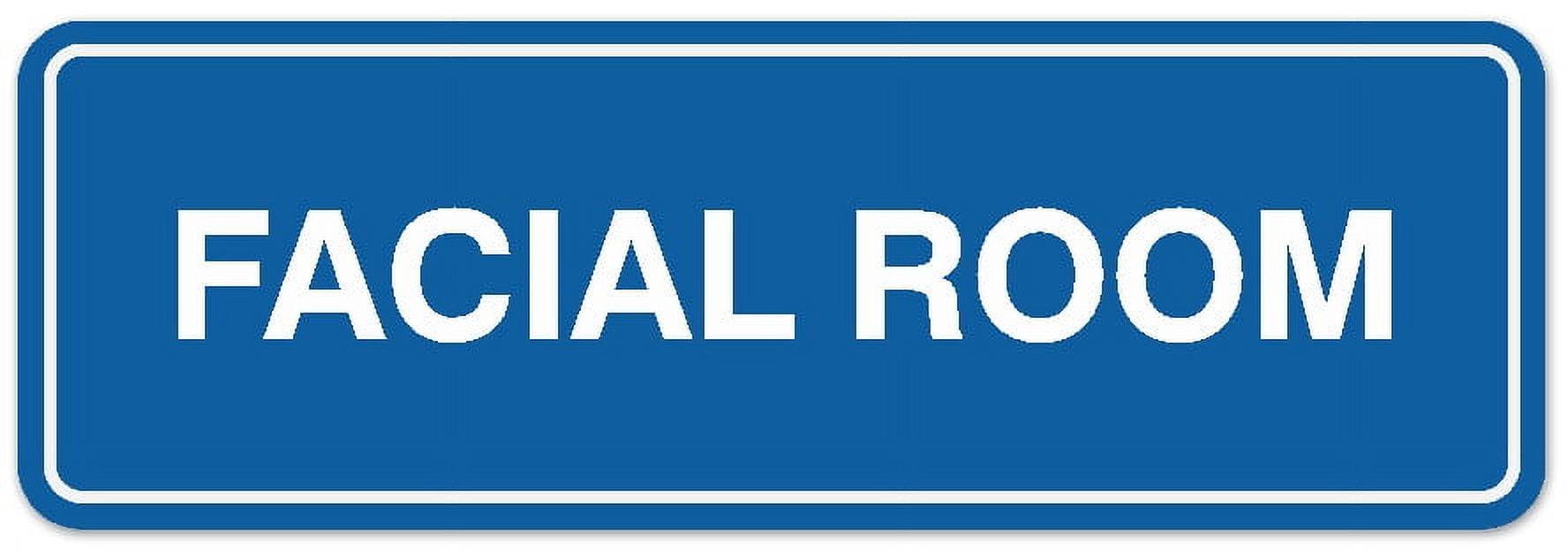 Signs ByLITA Standard Facial Room Sign - Easy Installation | Durable ...