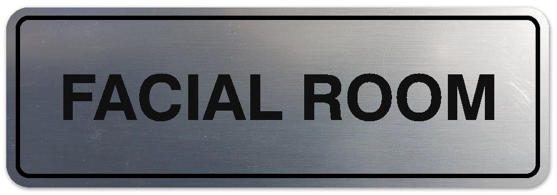 Signs ByLITA Standard Facial Room Sign - Easy Installation | Durable ...