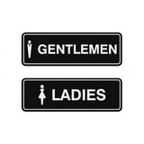 Signs ByLITA Standard Gentlemen and Ladies Figurine Signs - Easy ...