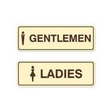 Signs ByLITA Standard Gentlemen and Ladies Figurine Signs - Easy ...