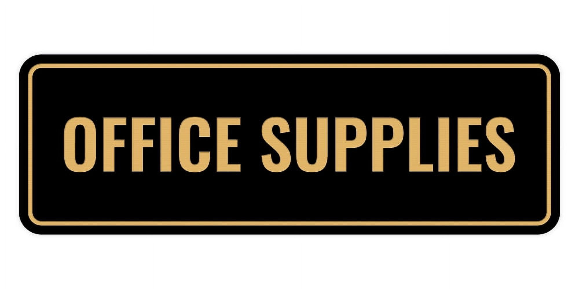 Signs ByLITA Standard Office Supplies Wall or Door Sign | Office ...